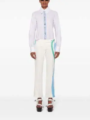 Emilio Pucci Marmo-print Trousers