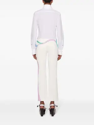 Emilio Pucci Marmo-print Trousers