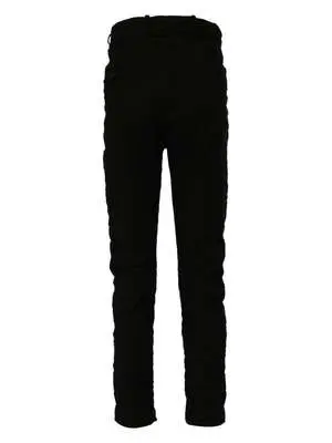 POÈME BOHÉMIEN Crinkled Slim-cut Trousers