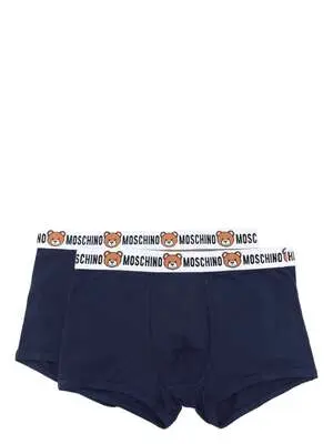 Moschino Teddy Bear-motif Boxers - Blue