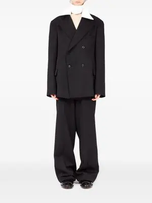 MAISON MARGIELA Double-breasted Wool Blazer