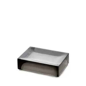 Jonathan Adler Hollywood Bath Soap Dish - Smoke Gray