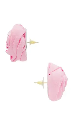 PETIT MOMENTS Rosette Stud Earrings - Ballet
