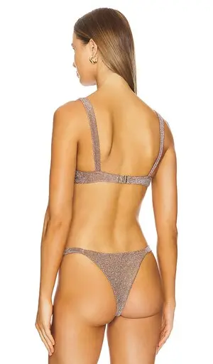 MICHAEL COSTELLO X Layana Top - Cedar Brown