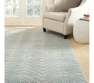 SAFAVIEH Martha Stewart 3612 Chevron Leaf 8' X Rug - One-color