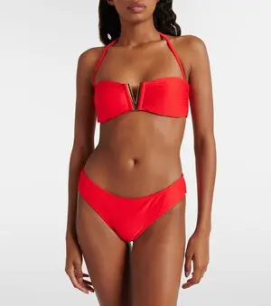 Heidi Klein Vicenza Bikini Bottom - Red