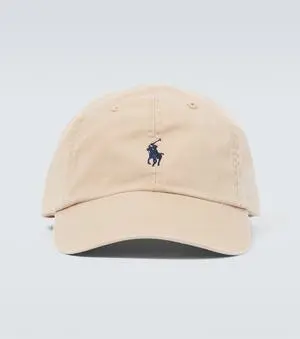 Polo Ralph Lauren Polo Ralph Lauren Logo Cotton Baseball Cap Beige