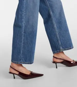 RE/DONE Loose Crop High-rise Jeans