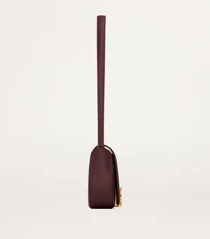 Saint Laurent Mini Flap Shoulder Bag - Burgundy