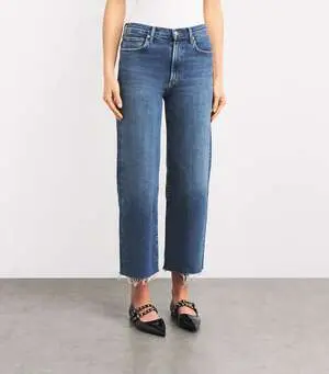 AGOLDE Harper Crop Jeans - Blue