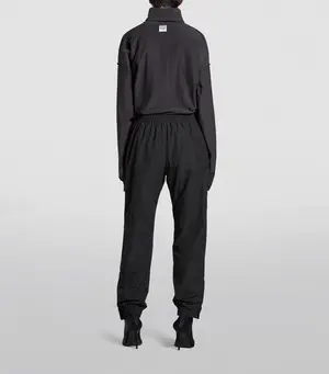 Balenciaga Logo Track Pants - Black