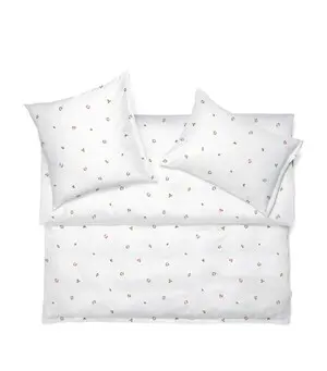 SCHLOSSBERG Floral Jeunesse-noblesse King Oxford Pillowcase - White