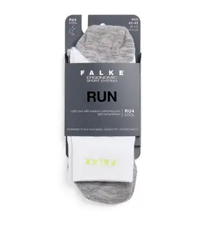 Falke Ru4 Cool Running Socks - White