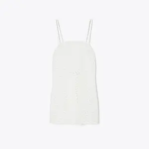 Tory Burch Broderie Anglaise Mini Dress