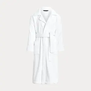 Ralph Lauren Rl Pajama Piped Robe - White