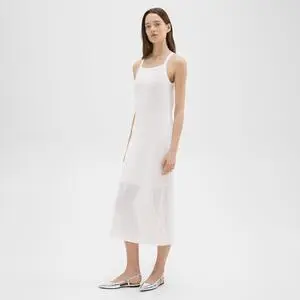 Theory Pointelle Midi Dress