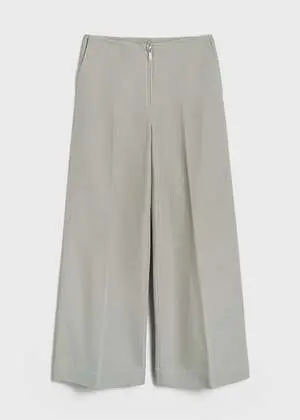 TOTEME Zip-front Wide Leg Trousers