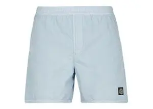 Stone Island Regular Fit Nylon Swim Trunks - Sky Blue
