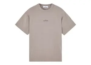 Stone Island Short Sleeve 'camo One' T-shirt - Dove Grey