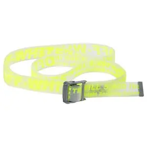 Off-White Industrial Belt - Fluo Yellow