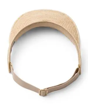 Prada Crochet Visor
