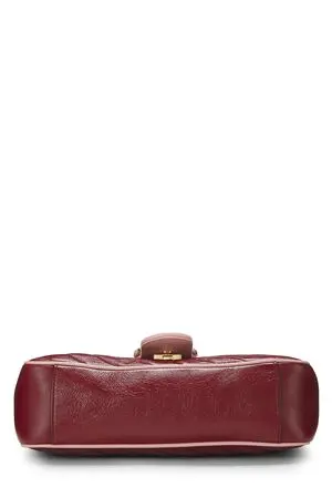 Gucci Leather Torchon Gg Marmont Shoulder Bag
