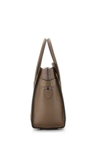 Celine Drummed Calfskin Luggage - Grey