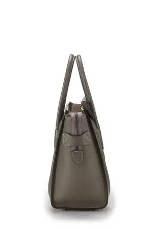 Celine Luggage Tote Drummed Calfskin - Grey