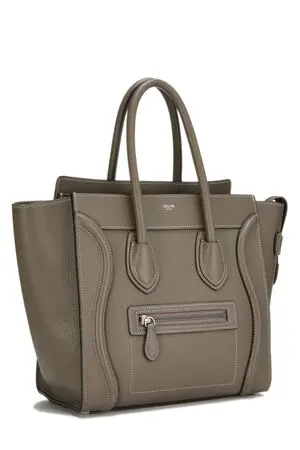 Celine Luggage Tote - Grey