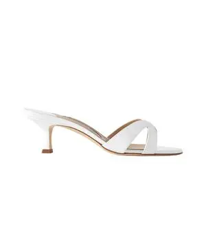 Women's Manolo Blahnik White Shoes