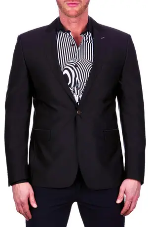 MACEOO Socrates Skull Blazer
