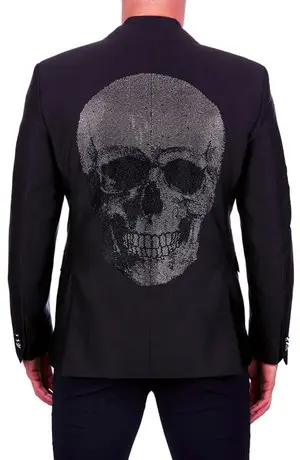 MACEOO Socrates Skull Blazer