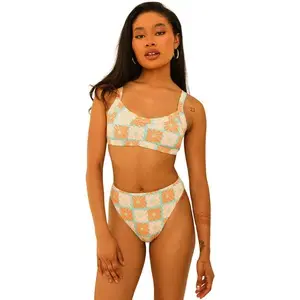 DIPPIN DAISY'S Kelly Bandeau Bikini Top - Daisy Dukes