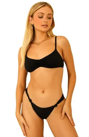 DIPPIN DAISY'S Quinn Bikini Bottom - Black