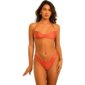 DIPPIN DAISY'S Christina Bikini Top - Dusty Rose