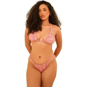 DIPPIN DAISY'S Bisou Bikini Bottom - Pink Paisley
