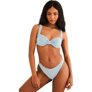 DIPPIN DAISY'S Everly Cheeky Bikini Bottom - Baby Blue