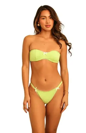 DIPPIN DAISY'S Jane Bikini Bottom - Green Tea
