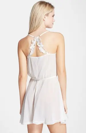 Flora Nikrooz Blossom Ii' Chiffon Babydoll