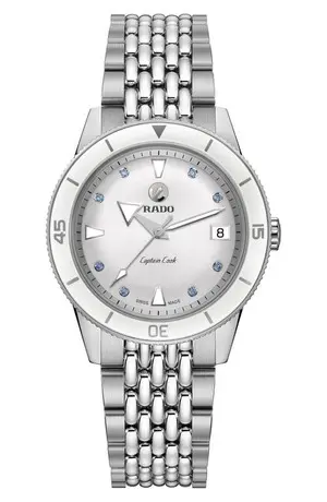 RADO Captain Cook Interchangeable Strap Watch - Blue