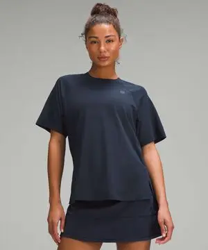 Lululemon Back-vent T-shirt True Navy