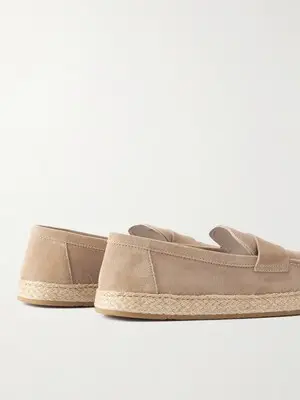 Brunello Cucinelli Suede Espadrilles