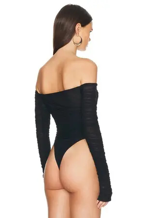 MUGLER Mesh Bodysuit