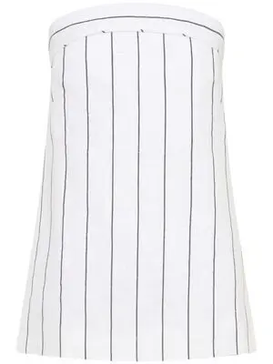 NICHOLAS Stripe Linen Top