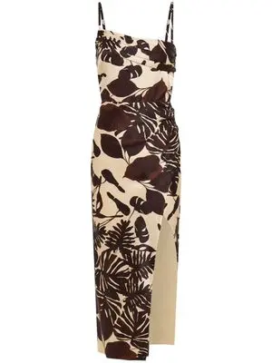 NICHOLAS Syler Silk Charmeuse Dress