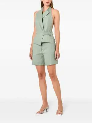 NICHOLAS Lavinia Linen Shorts