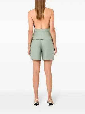 NICHOLAS Lavinia Linen Shorts