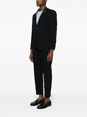 LUIGI BIANCHI MANTOVA Single-breasted Stretch Suit