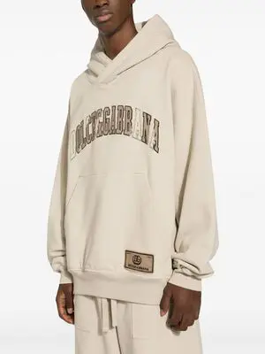 Dolce & Gabbana Logo-embroidered Cotton Hoodie