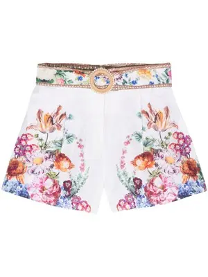 Camilla Zip Up Shorts For Women